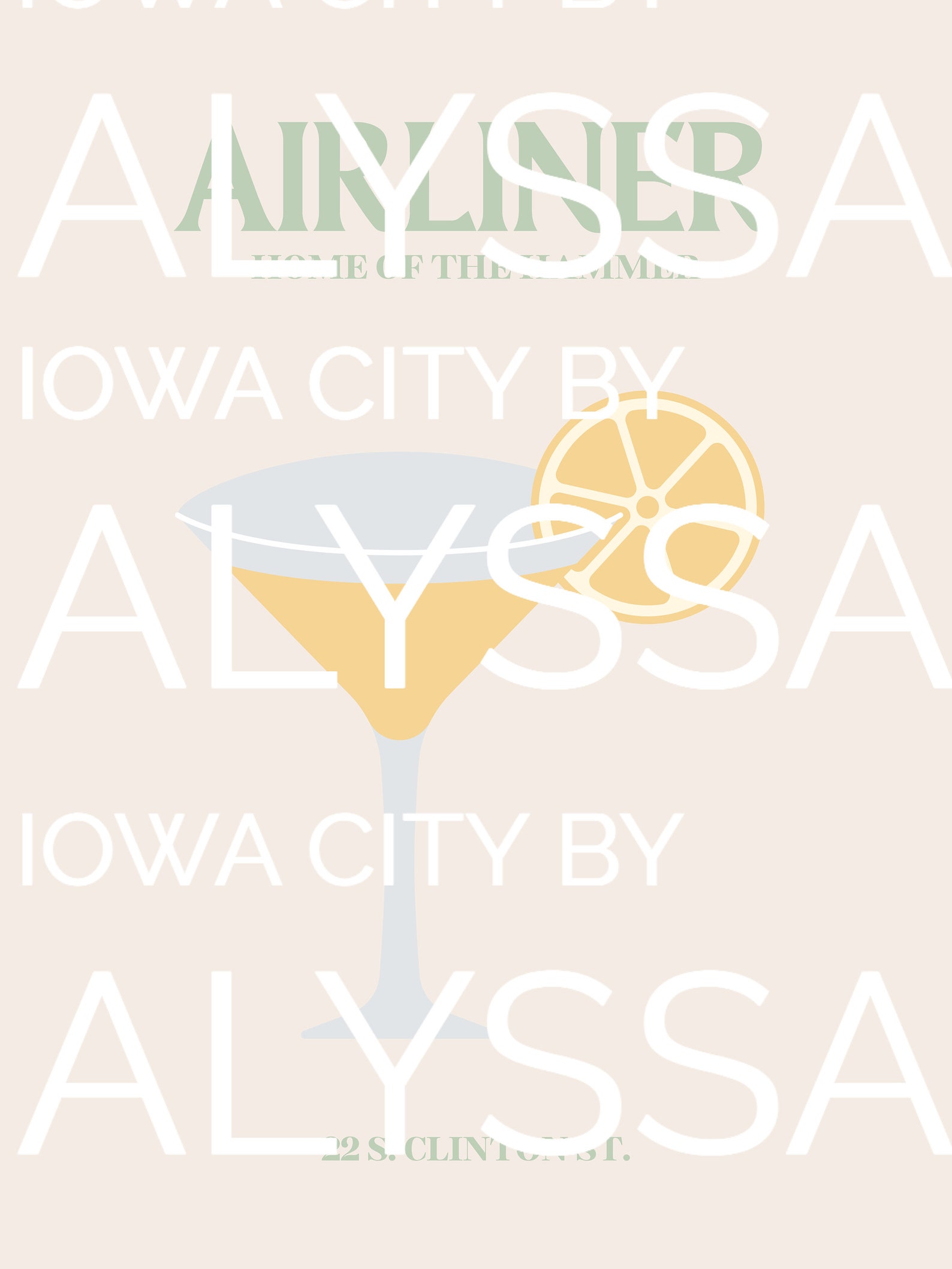 Iowa City Bar Posters *DIGITAL DOWNLOAD* - Etsy
