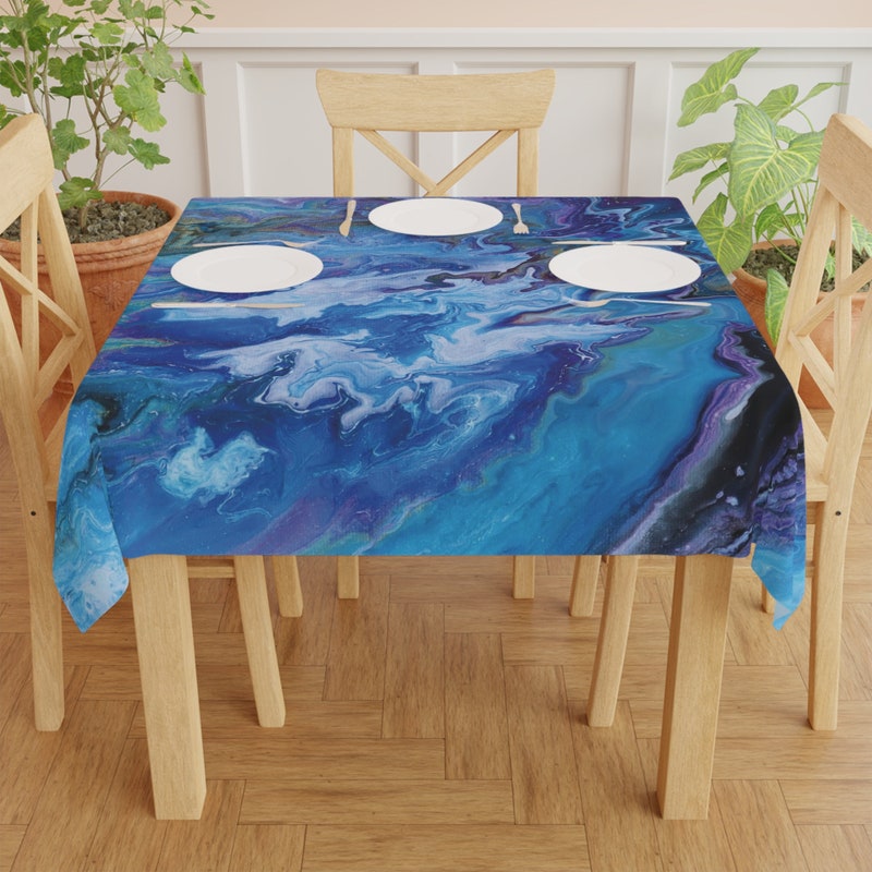 Abstract Tablecloth - Etsy