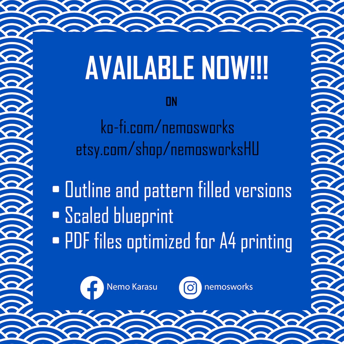 Mizu's Katana Blue Eye Samurai 2D Blueprint Cosplay Prop Sword Template ...