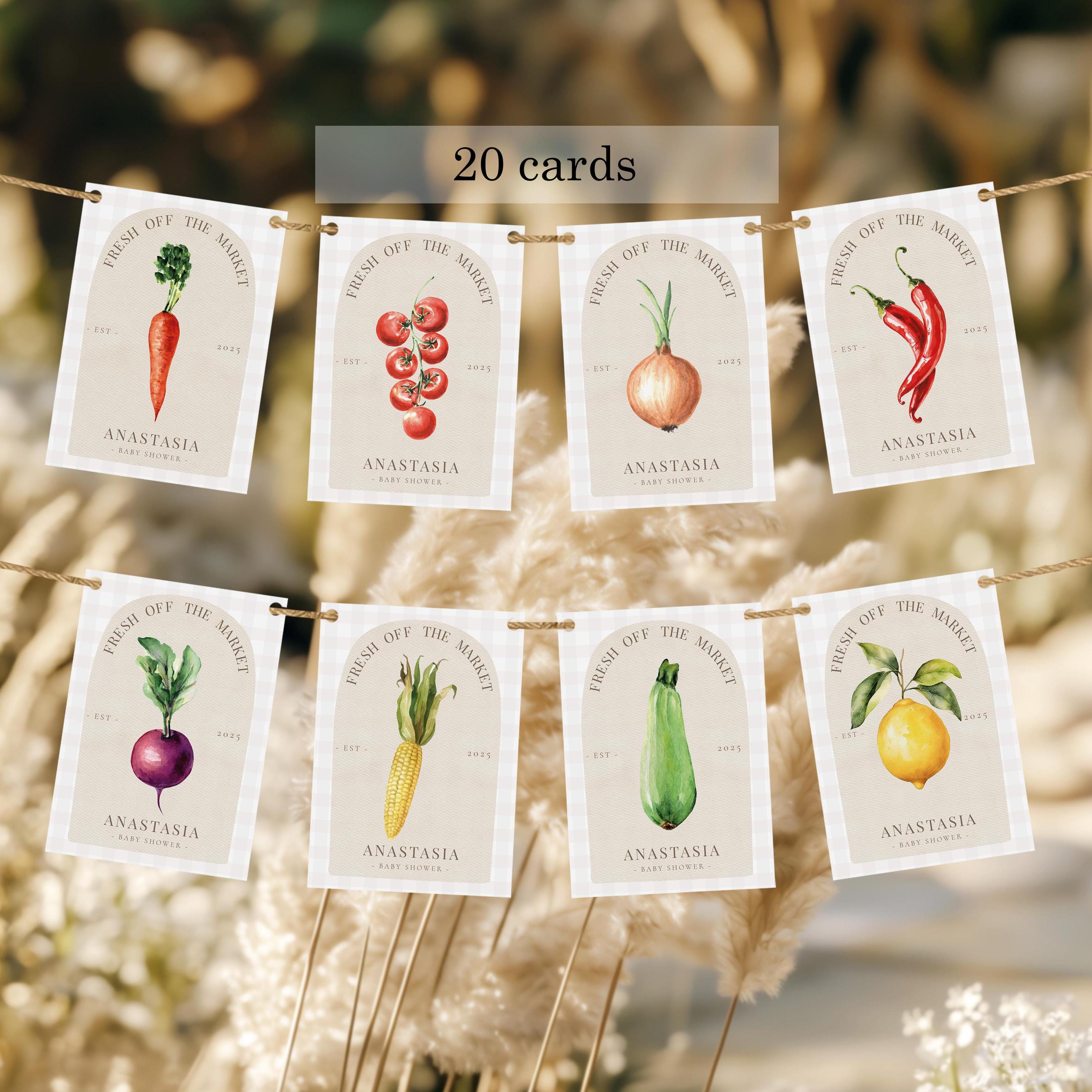 Printable Farmers Market Banner, Seed Banner, She’s Fresh off the ...