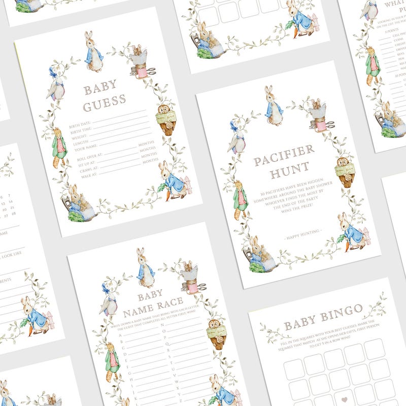 Peter Rabbit Book Favors - Etsy UK
