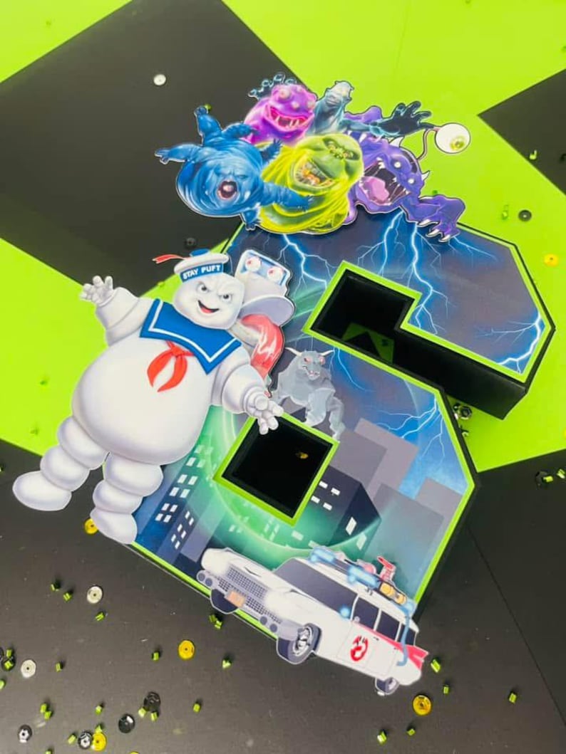 Ghostbuster Number 3D / Ghostbusters House 3D Number / Number 3D ...
