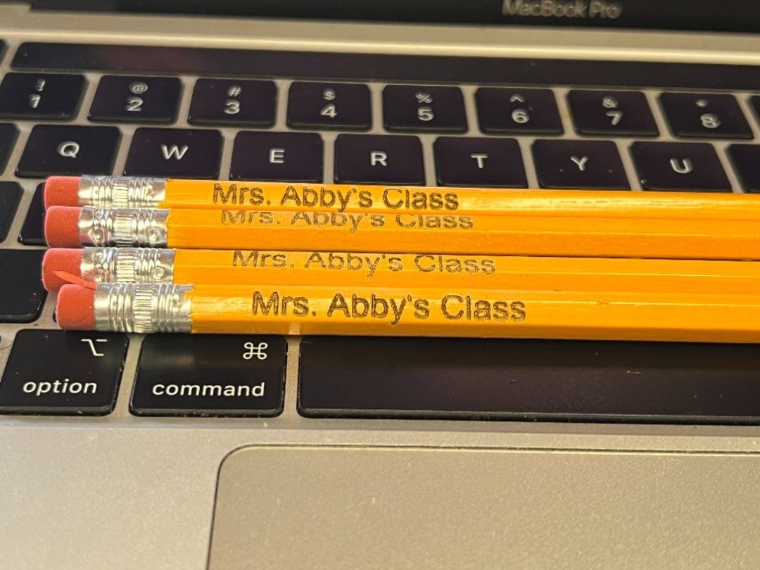 Personalized Pencils, Custom Pencil, Custom School Supplies, Pencil ...