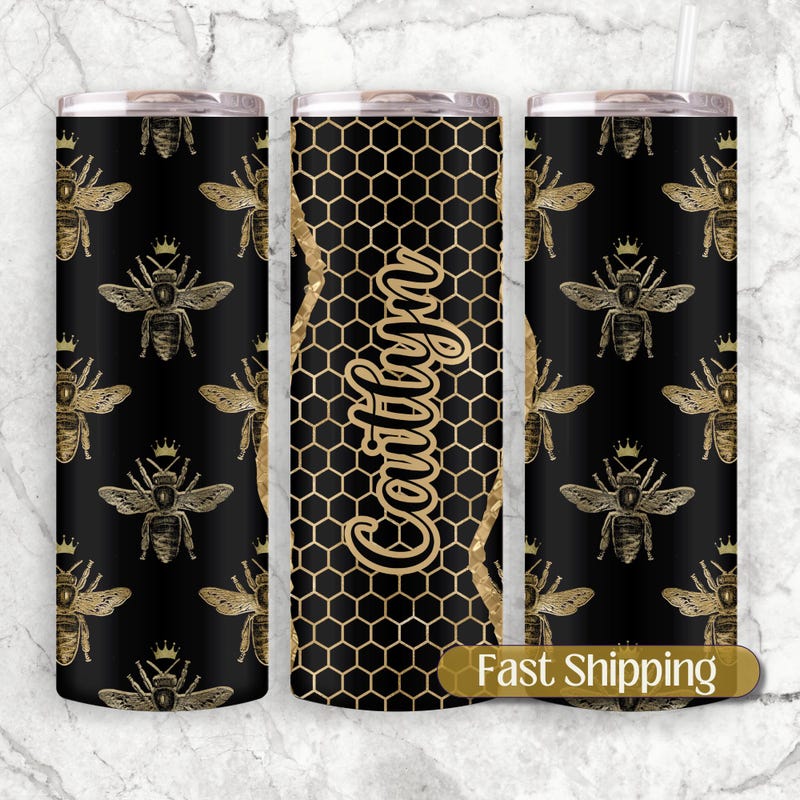 Queen Bee Tumbler - Etsy