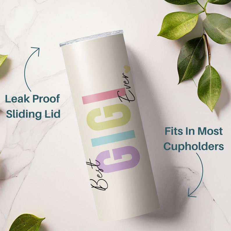 Personalized Gigi Tumbler, Mothers Day Gift for Gigi, Gigi Birthday ...