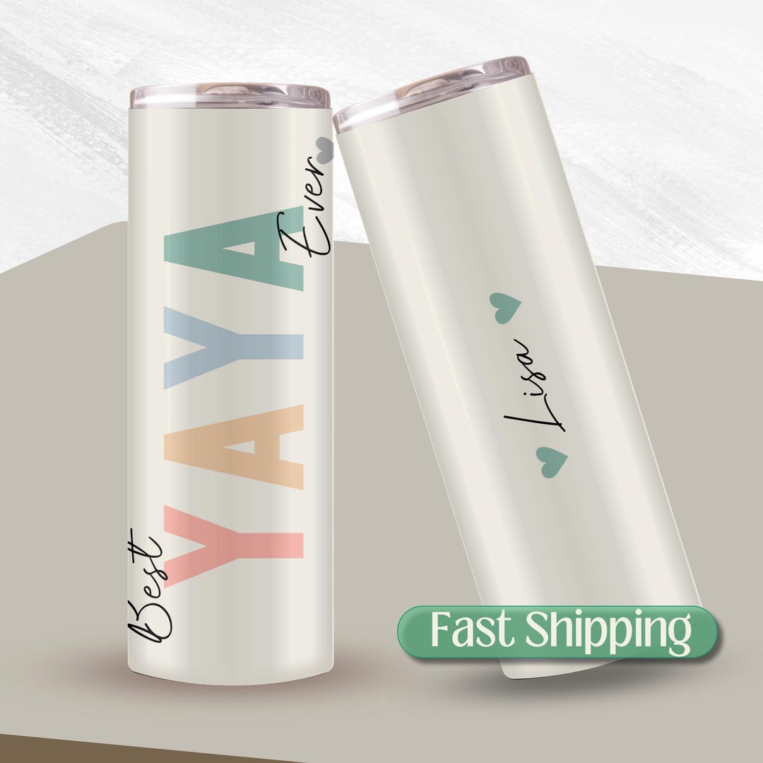 Personalized Yaya Tumbler, Mother's Day Gift, Gift for Yaya Birthday ...