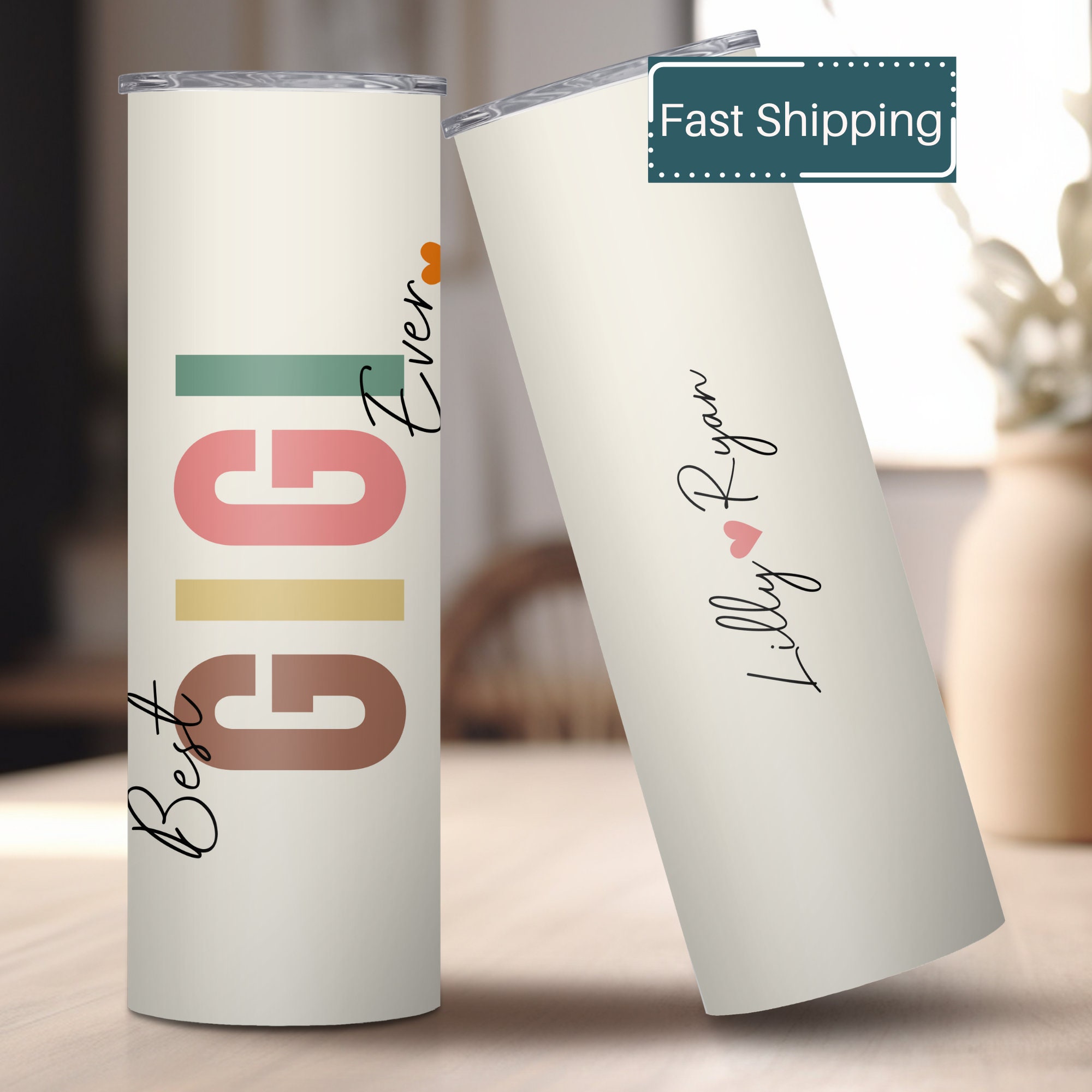 Personalized Gigi Tumbler, Mothers Day Gift, Gift for Gigi Cup, Gigi ...