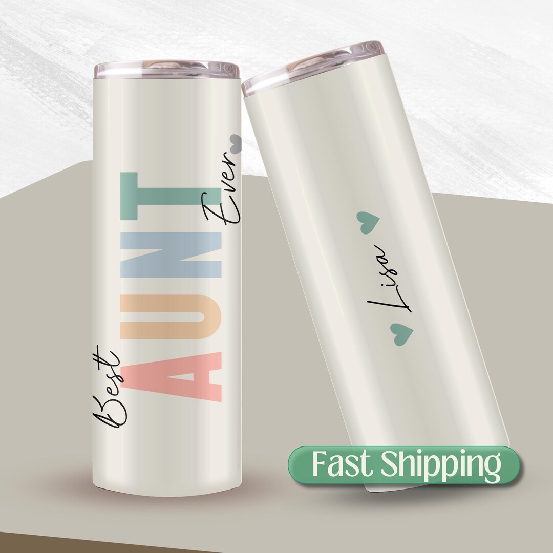 Personalized Aunt Tumbler, Mothers Day Gift, Gift for Aunt Cup, Aunt ...