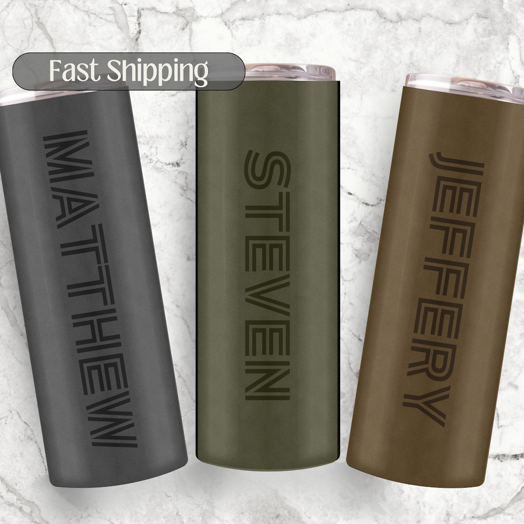 Tumbler for Men, 20 Oz Personalized Tumbler, Gift for Him, Bachelor ...