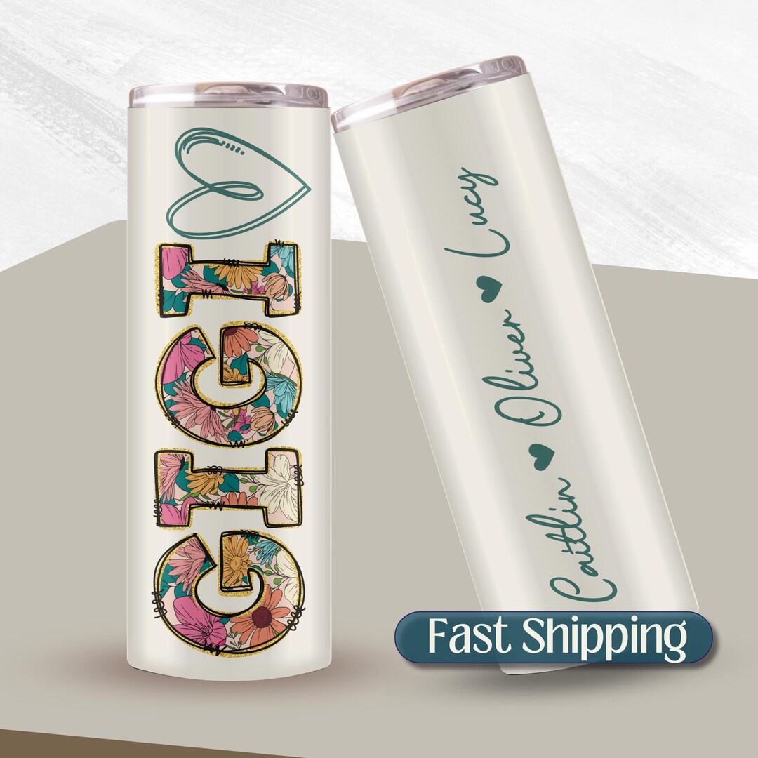 Personalized Gigi Tumbler, Mothers Day Gift for Gigi, Gigi Birthday ...
