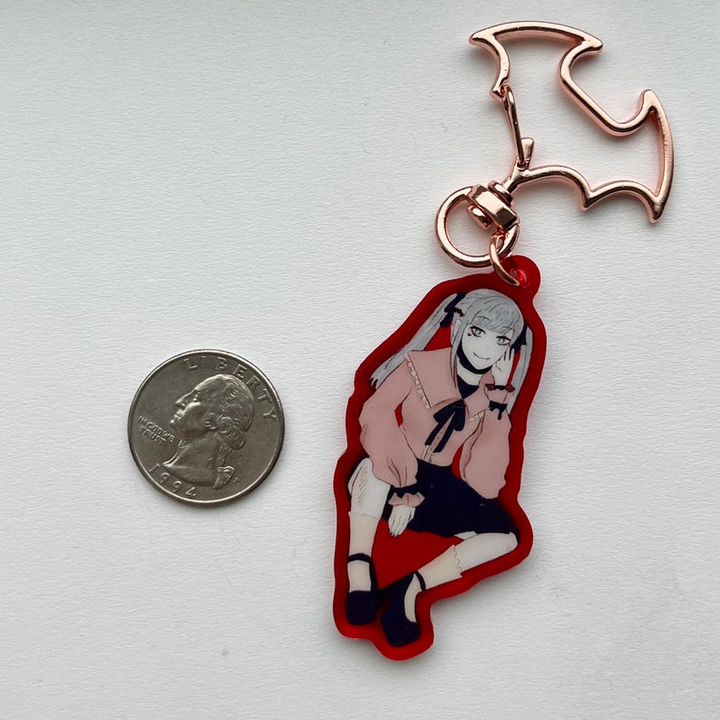 Vampire Hatsune Miku Keychain - Etsy