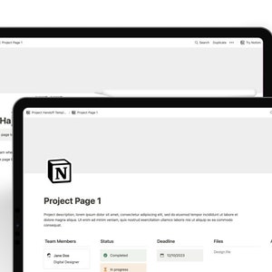 Project Handoff Template - Etsy