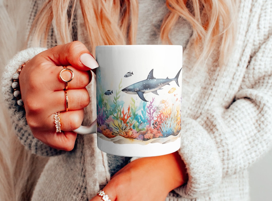 Coral Reef Coffee Mug, Coral Reef Lover Gift, Marine Biologist Gift ...