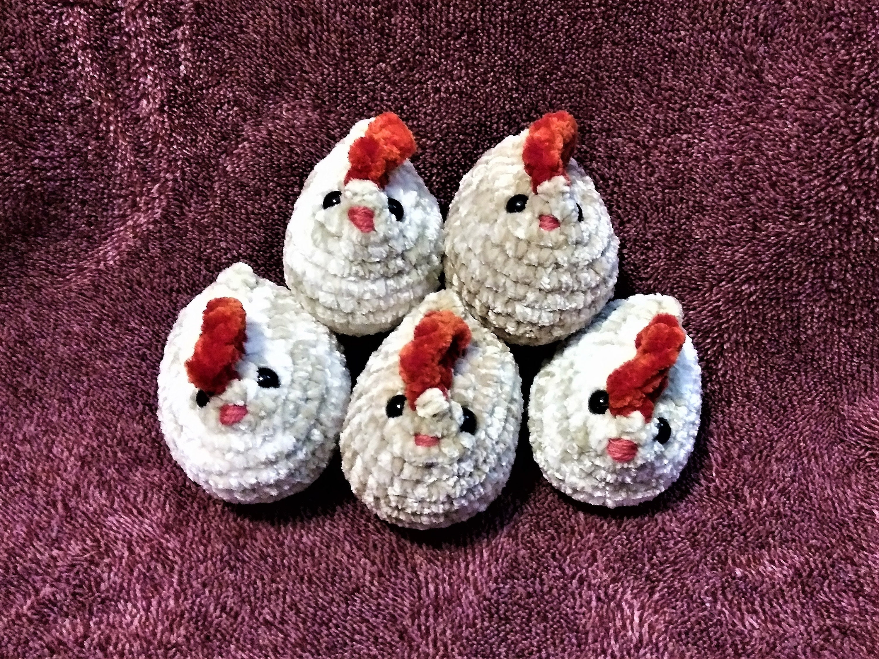 Amigurumi Nesting Hen Plush - Etsy