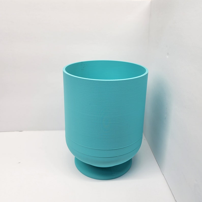 Sleek Silhouette 3D Printed Planter With Precision Water Tray the ...