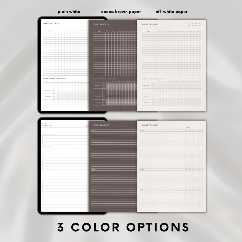 Daily Digital Habit Tracker for iPad and Tablet - Etsy