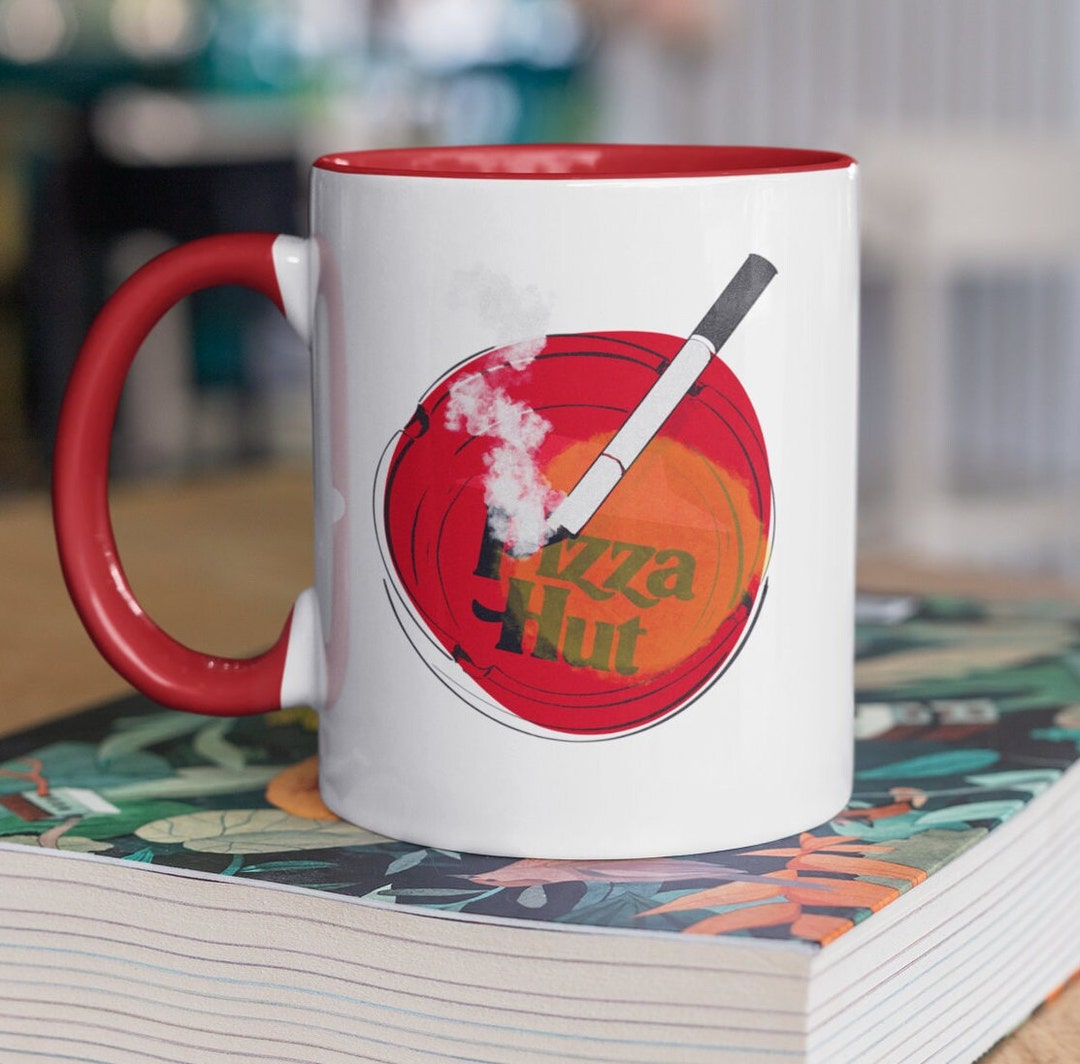 Pizza Hut Ash Tray Graphic Vintage Themed Coffee Mug Cup - for ...