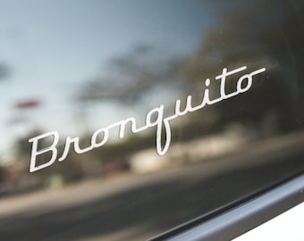 FUNSIZE BRONCO Self Aware Ford Bronco Sport Vinyl Window Sticker for ...