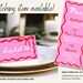 Pink Name Card Template, Editable Birthday Seating Card, Wedding Name ...