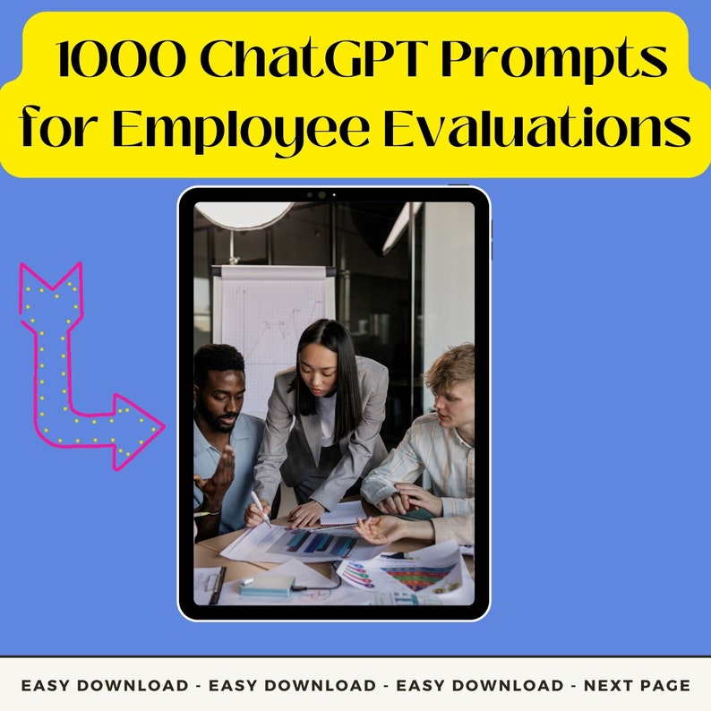 1000 Employee Evaluation Chatgpt Prompts - Etsy