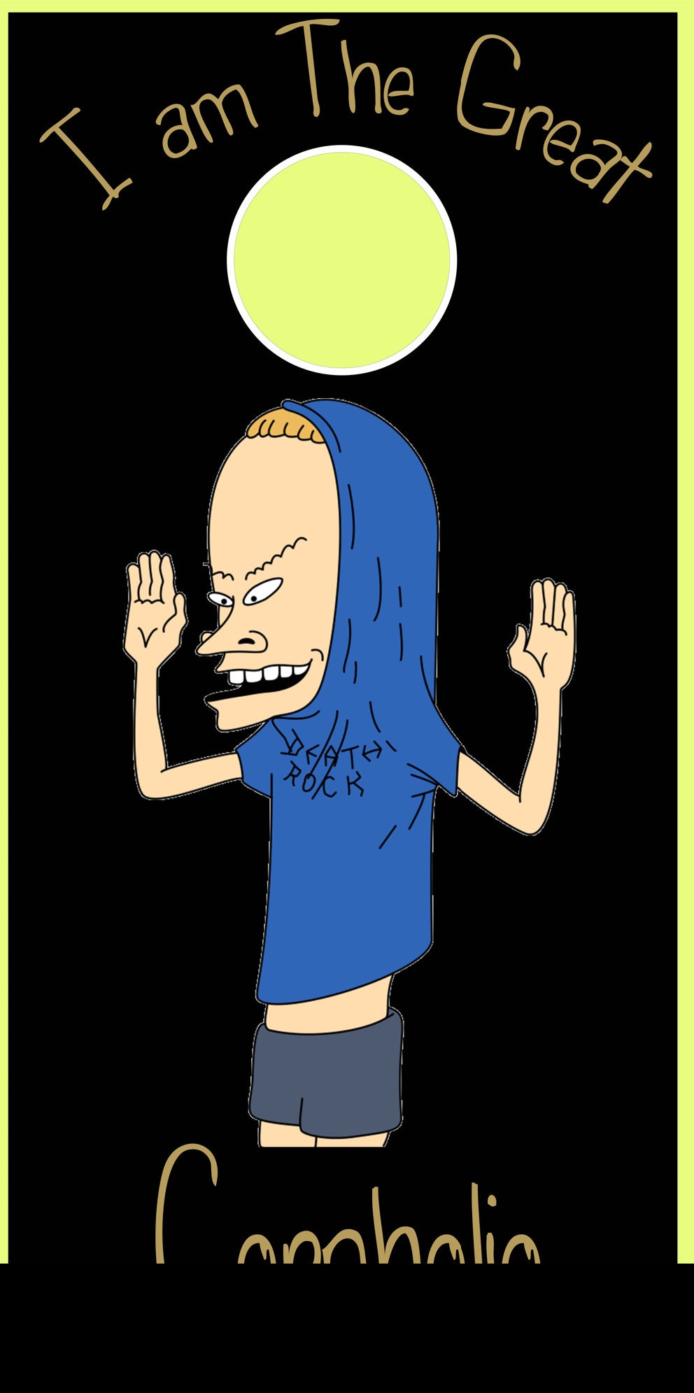 Cornholio Cornhole Wrap | Digital Download | Beavis and Butthead ...