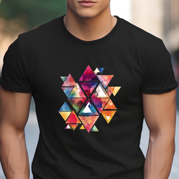 Triangle T Shirt - Etsy