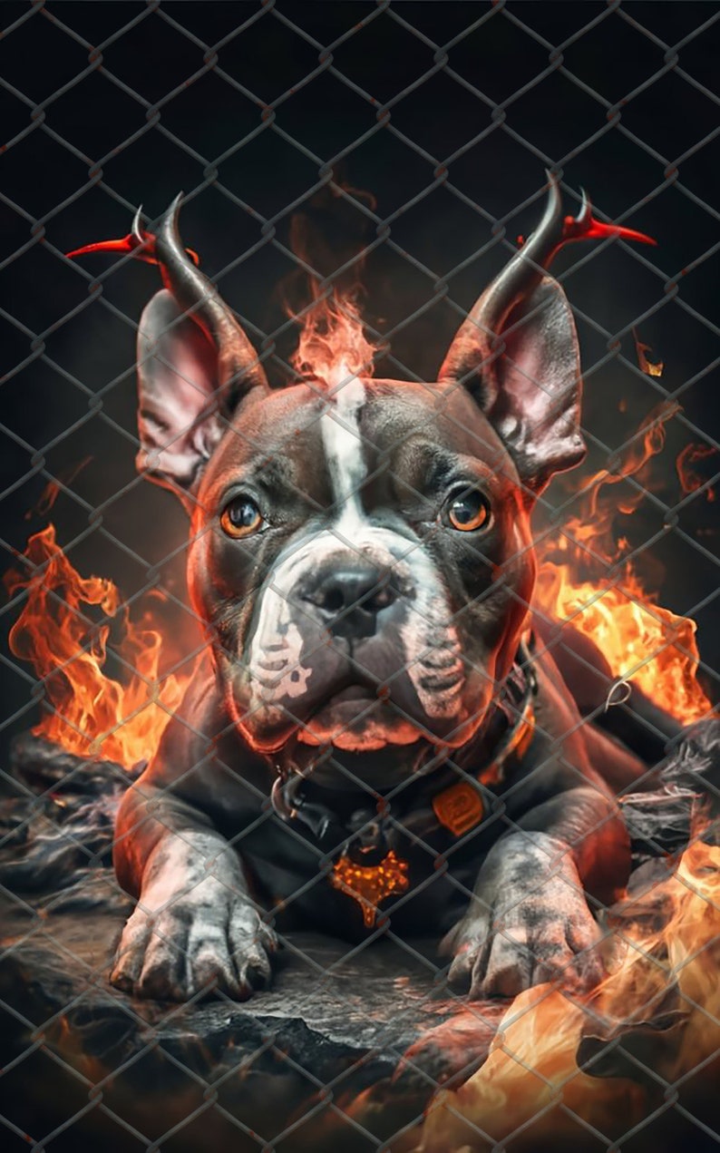 Purgatory Pups Devil Dog SVG PNG JPEG: Funny T-shirt Design (digital ...