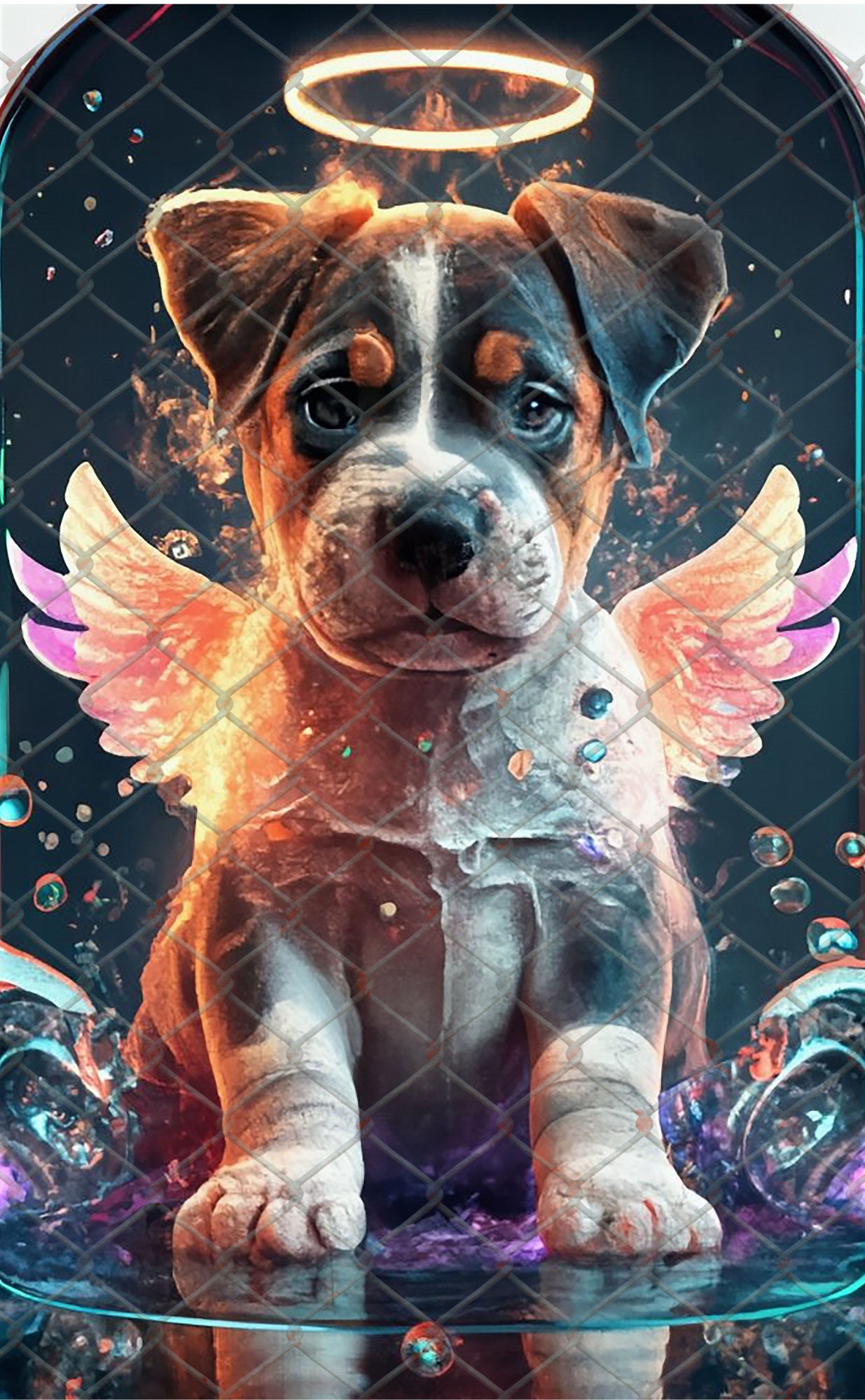Angel Dog Art: Pet Memorial SVG PNG Jpeg (digital Download) - Etsy