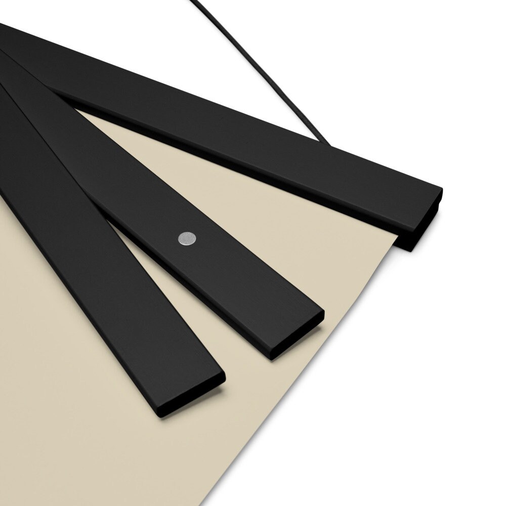 See Good in All Things Sign, Matte Poster With Wooden Hanger, Quote ...