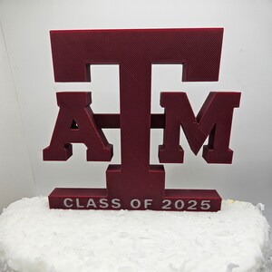 Texas A&M: Block TAMU Logo Stands - Etsy