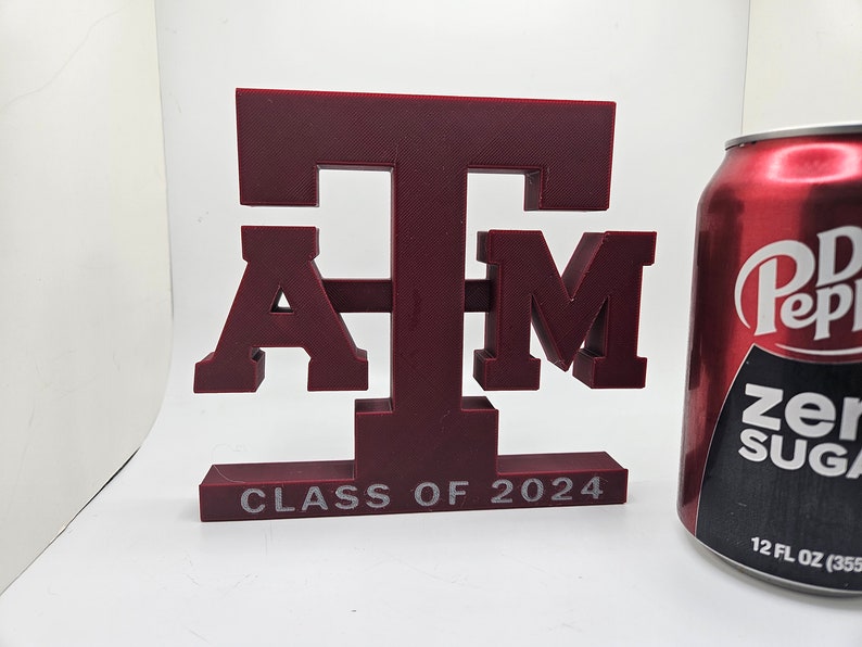 Texas A&M: Block TAMU Logo Stands - Etsy Canada