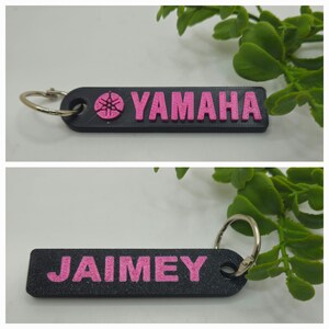 Personalized Motorcycle Key Chain - Etsy