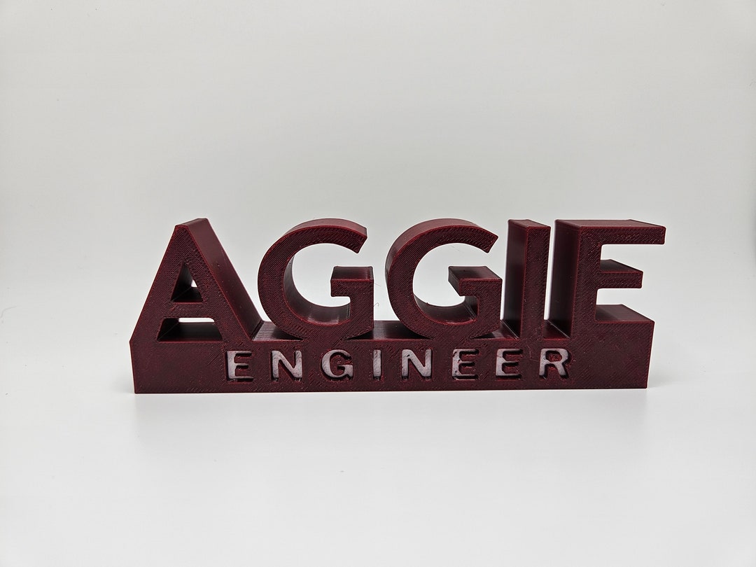 Texas A&M: Aggie Engineer and Custom Orders - Etsy