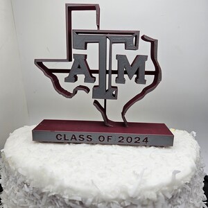 Texas A&M: Texas Logo Stand With/without Engraving - Etsy