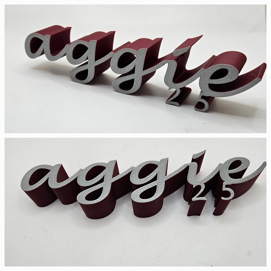 Floating Aggie Block - Etsy