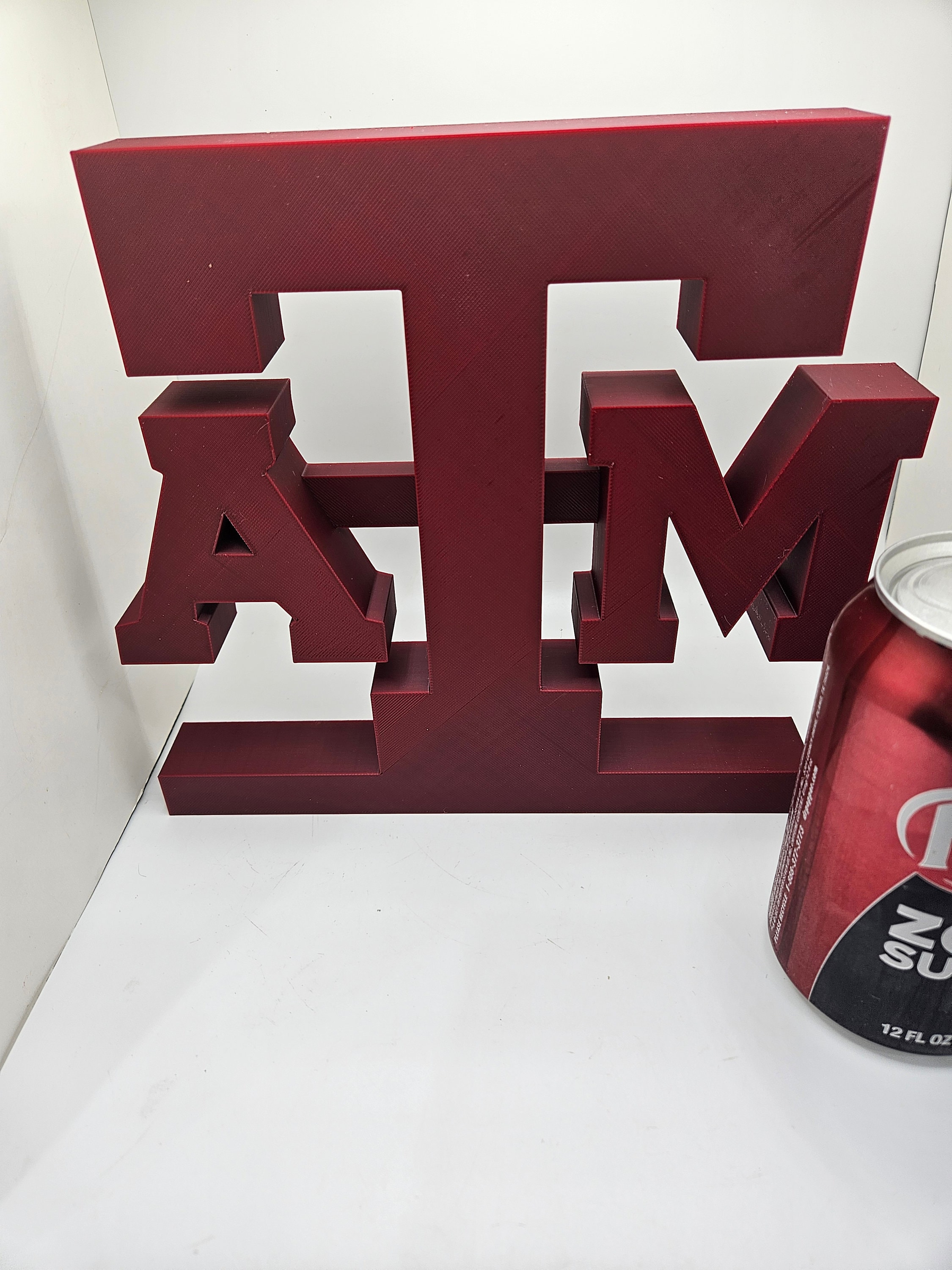 Texas A&M: Block TAMU Logo Stands - Etsy Canada