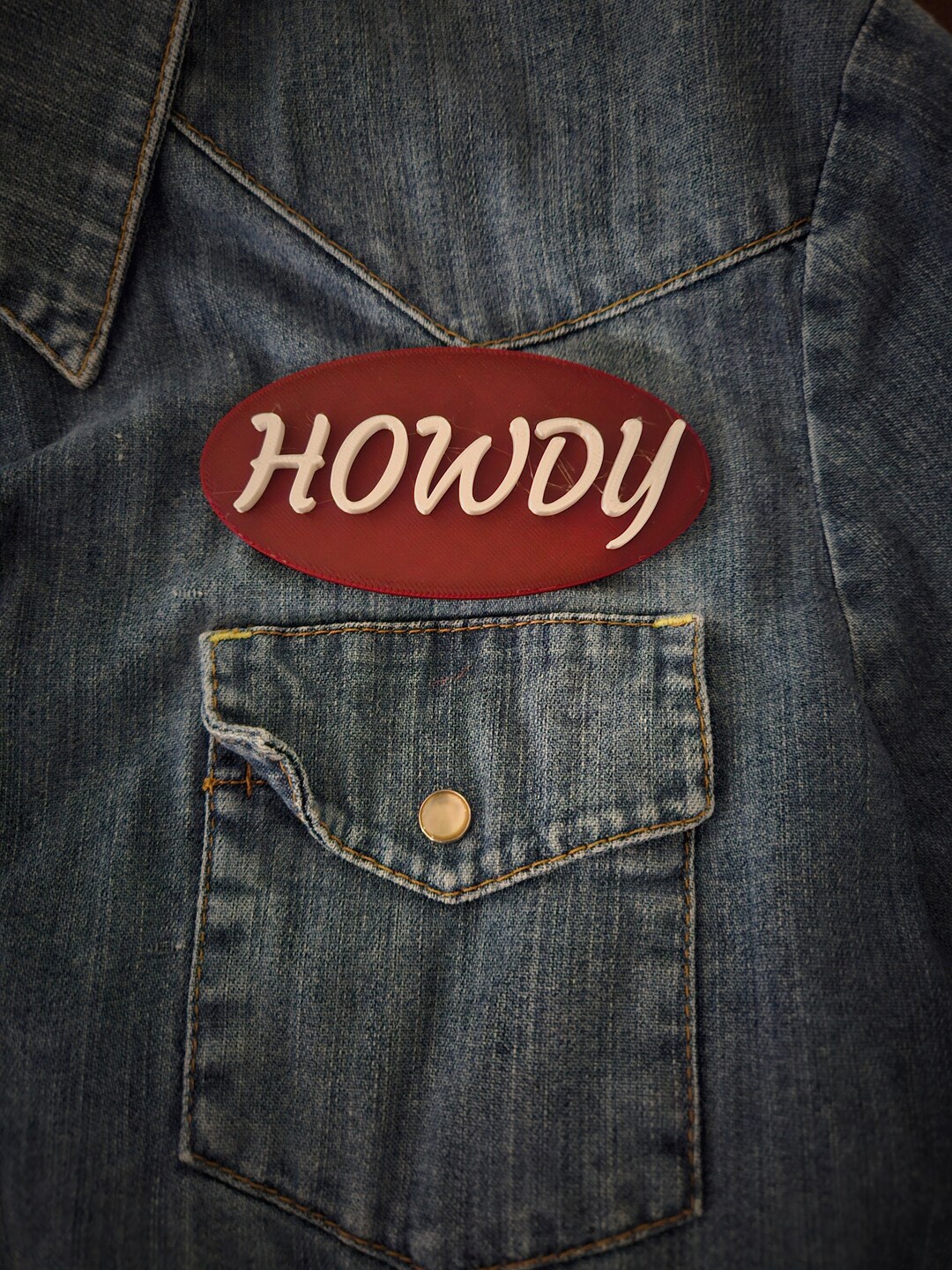 Texas A&M Howdy Badge - Etsy