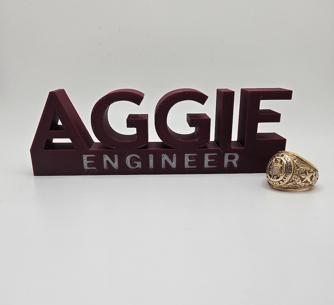 Texas A&M: Aggie Engineer and Custom Orders - Etsy