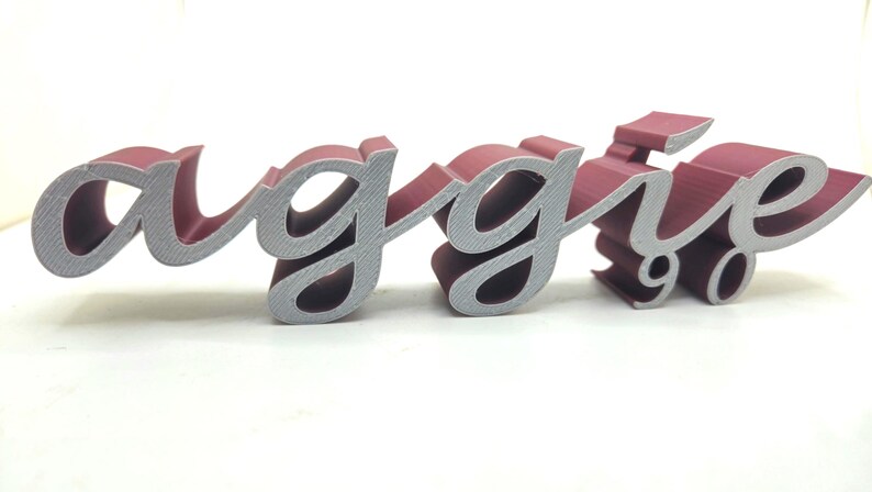 Texas A&M Floating Aggie Class Year Block Decoration - Etsy