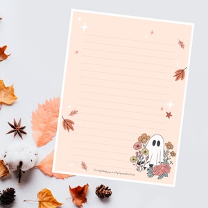 Halloween Notepad, Halloween Printable Notepad, Notepad Printable ...