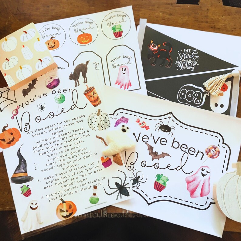 You've Been Booed, You've Been Booed Printable, Booed, Spooky ...