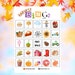 30 Fall Bingo Cards, Autumn Bingo Game, Printable Fall Party Games ...