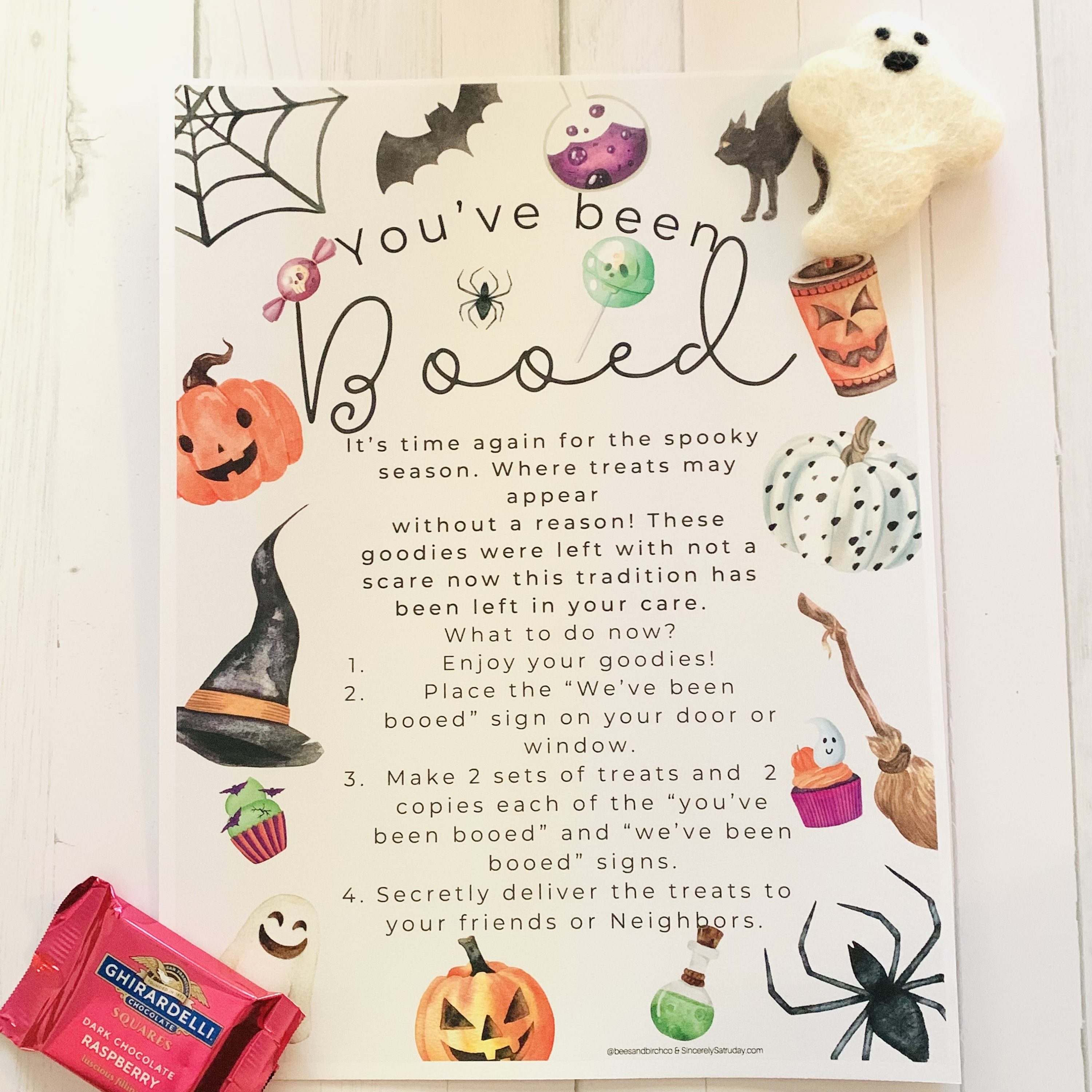 You've Been Booed, Halloween Basket Printables, Cute Halloween, Booed ...