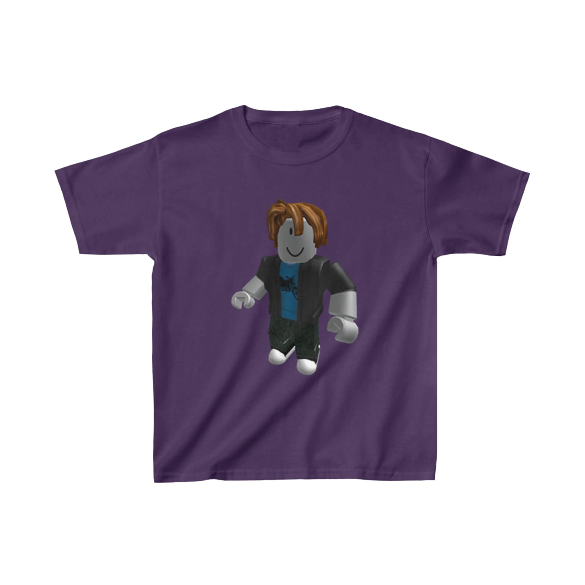 Bacon Hair Roblox Character Heavy Cotton T-shirt for Kids - Etsy