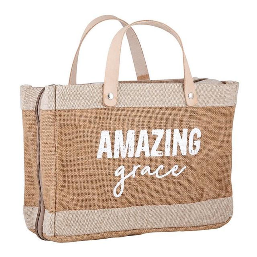 Amazing Grace - Market Tote Bible Cover - Etsy