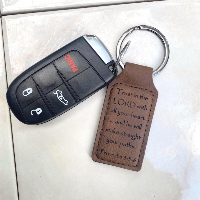 Bible Verse Keychain - Etsy