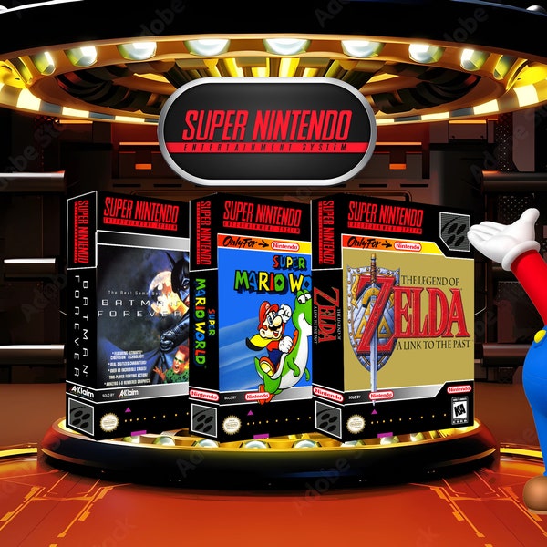 Custom Snes Game - Etsy