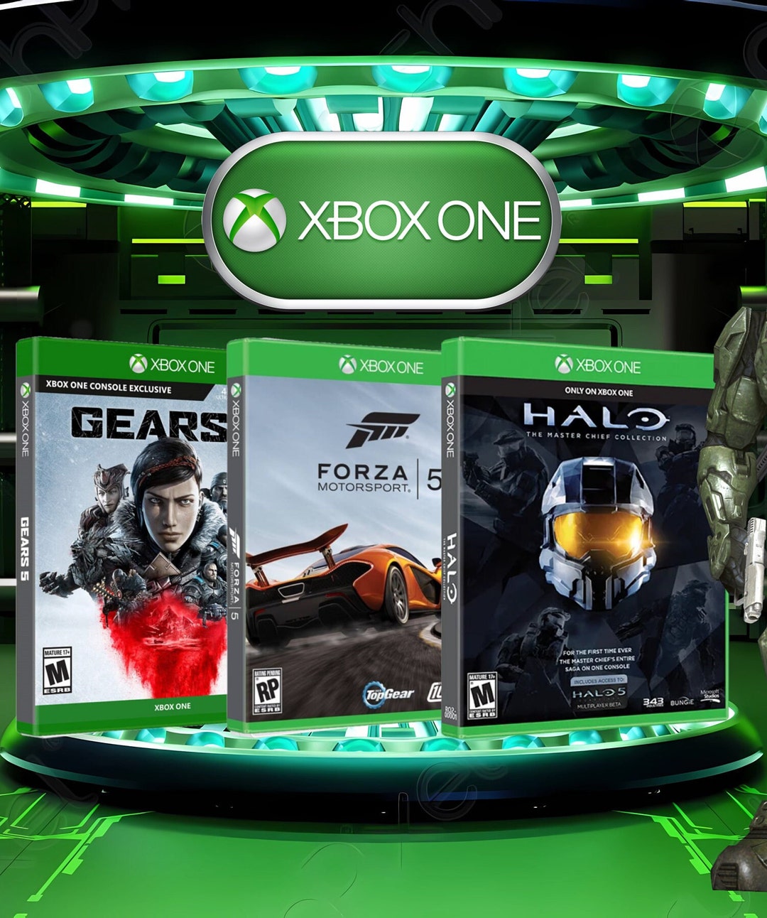 Microsoft 2013 One (xbox One) Custom Replacement Reproduction Covers ...