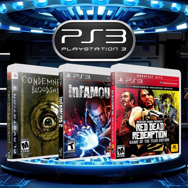 Playstation 3 Cover - Etsy