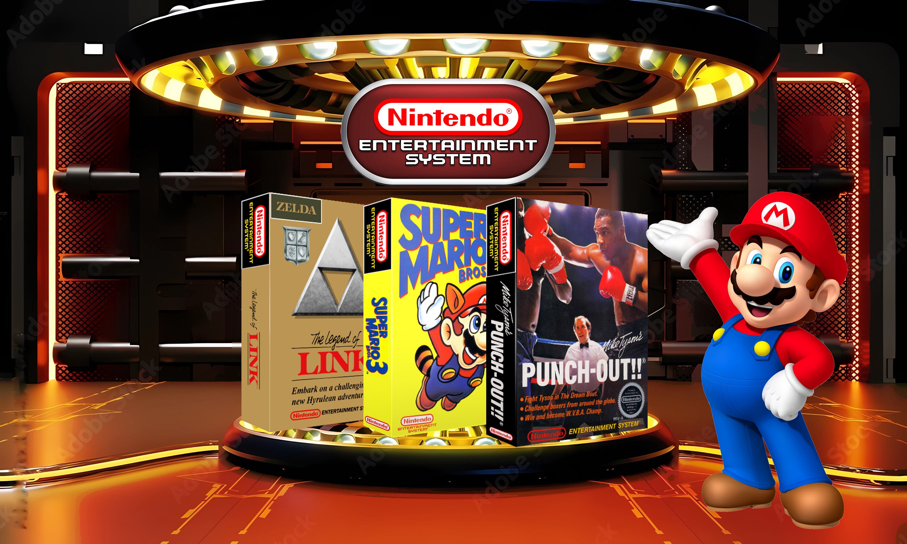 Nintendo 1983 NES original Nintendo Custom Replacement - Etsy